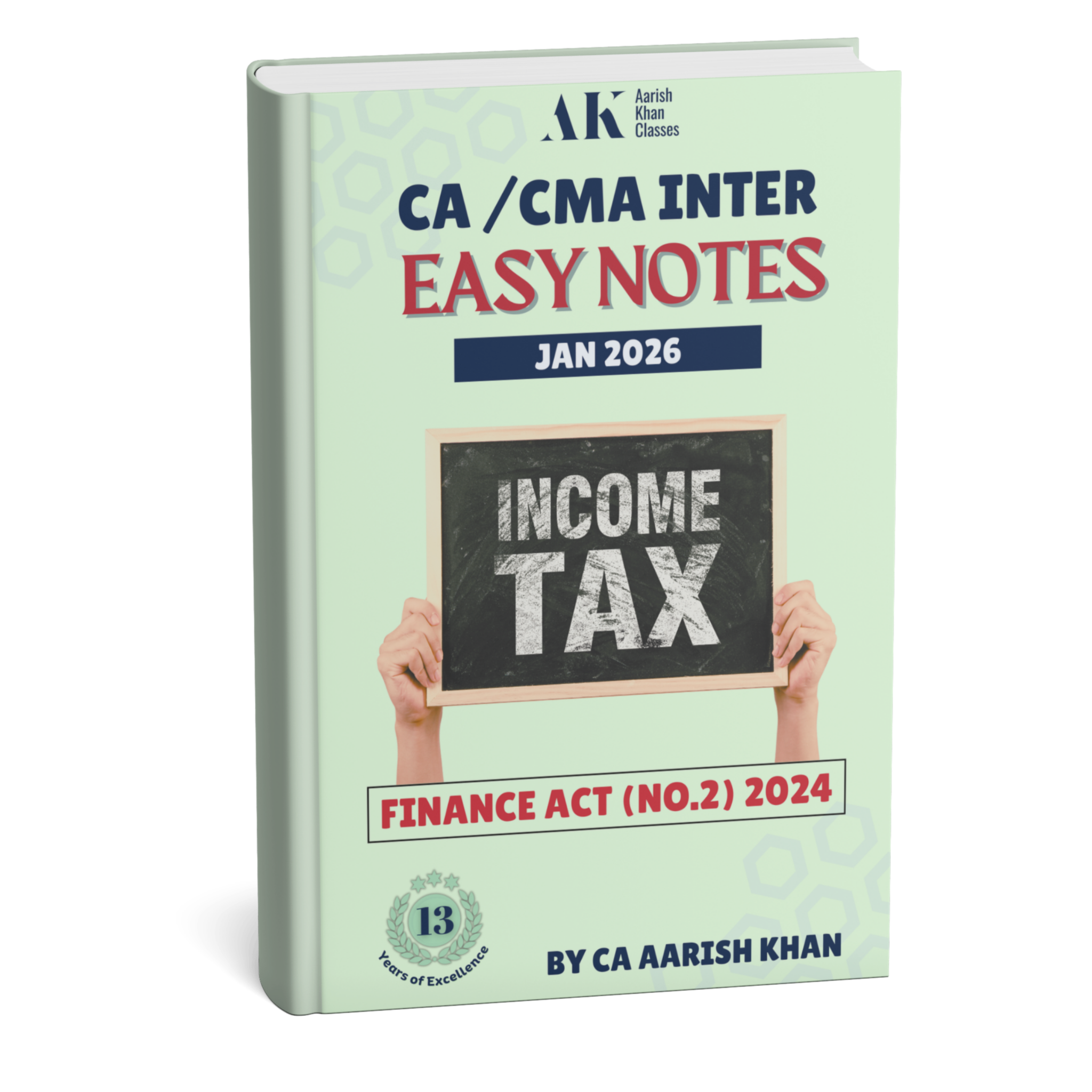 CA/CMA Inter Coloured Easy Notes – Jan 2026 - Aarish Khan