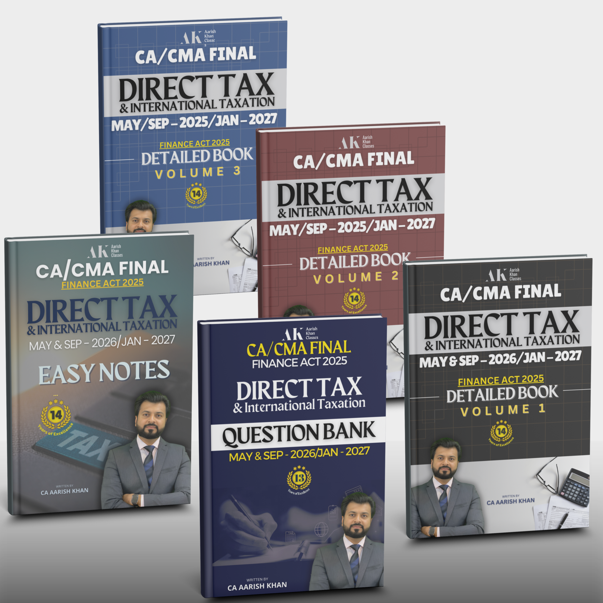 CA/CMA Final Direct Tax – Complete Book Set- May/Sep 2026/Jan 2027 ...